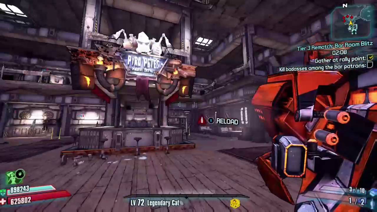 BL2: where to Torgue token farm - YouTube