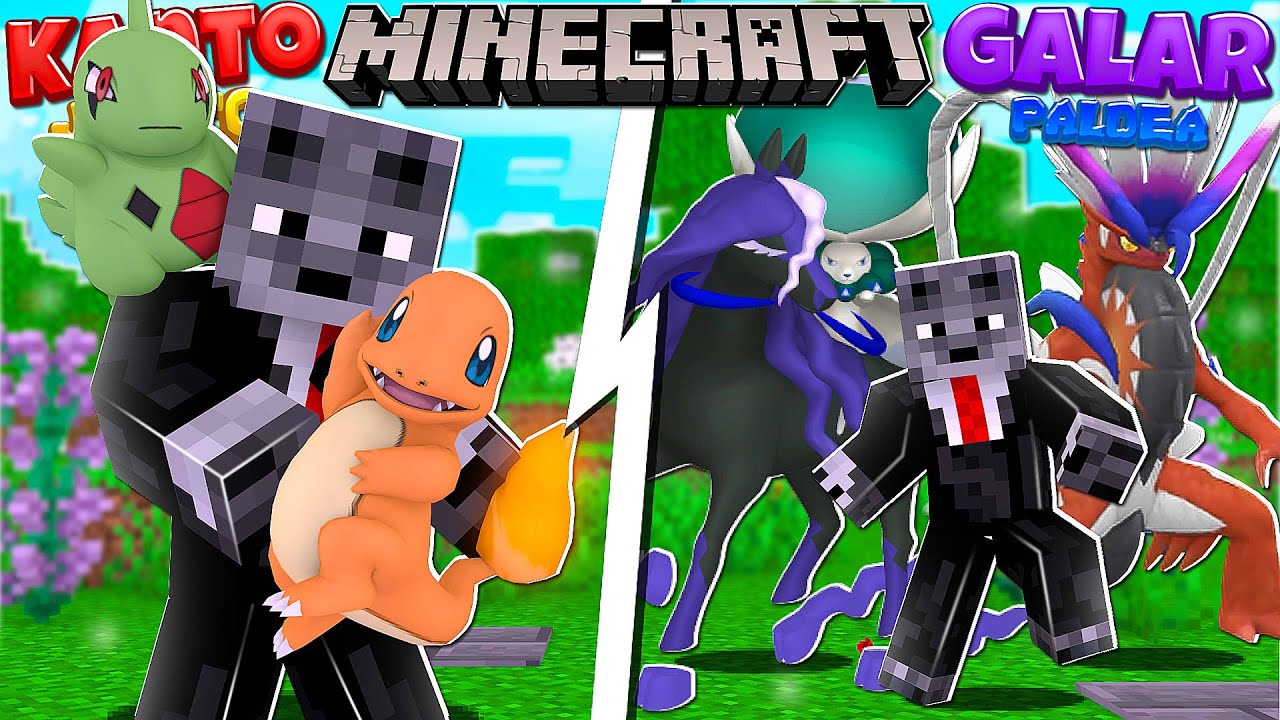 SOBREVIVI 100 DIAS NO PIXELMON SURVIVAL COM POKEMON DE KANTO VS ALOLA ...