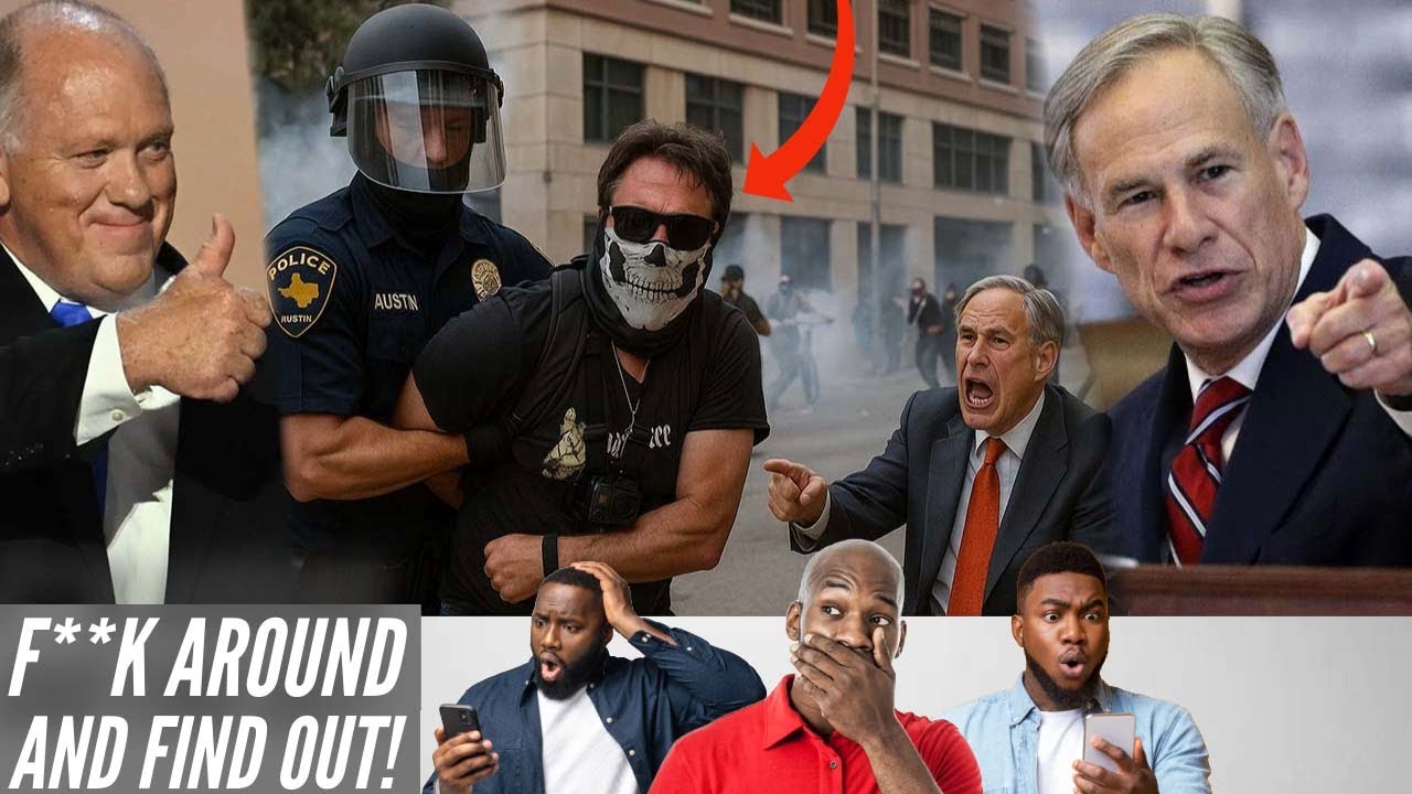 ANTI-ICE RIOT ERUPTS In Austin, Texas! Gov. Abbott DROPS THE HAMMER On ...