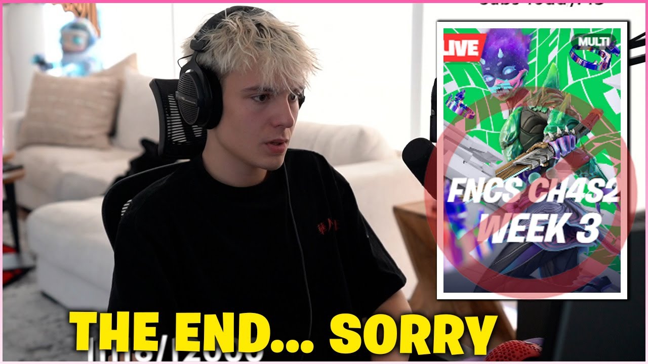 CLIX *BREAKS DOWN* On Live STREAM & Talks About QUITTING Fortnite ...