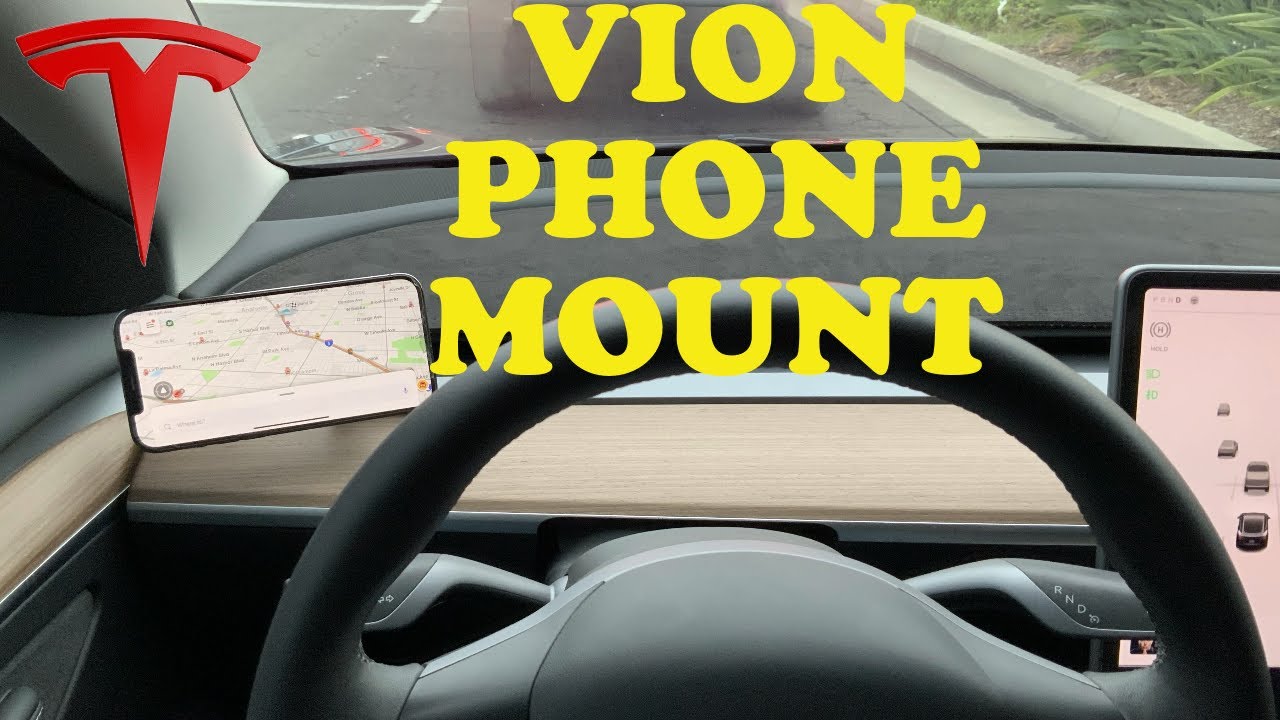 VION Model 3/Y Magnetic Phone Mount - The Best Smartphone Mount for ...