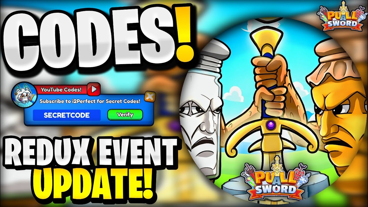 🔥*NEW* All Working THE REDUX EVENT 2025 UPDATE CODES FOR PULL A SWORD! ROBLOX PULL A SWORD CODES ...