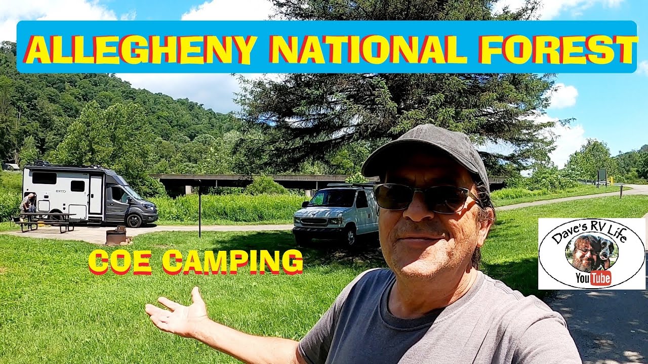 Camping In The Allegheny National Forest - COE Campground at ...