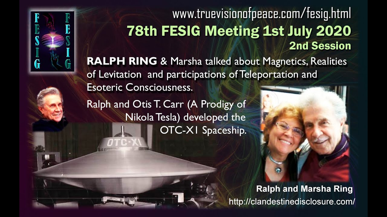 FESIG 78th Meeting Ralph and Marsha Ring on Levitating and ...