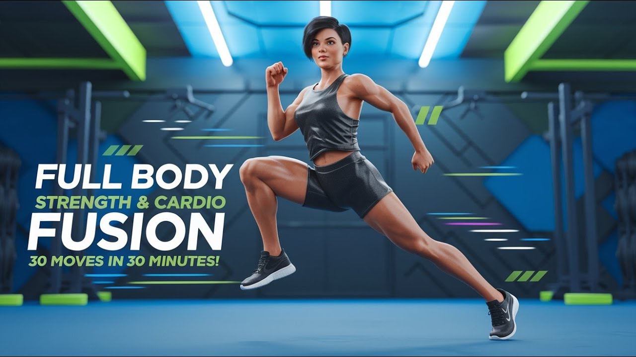 Full Body Strength & Cardio Fusion – 30 Moves in 30 Minutes! - YouTube