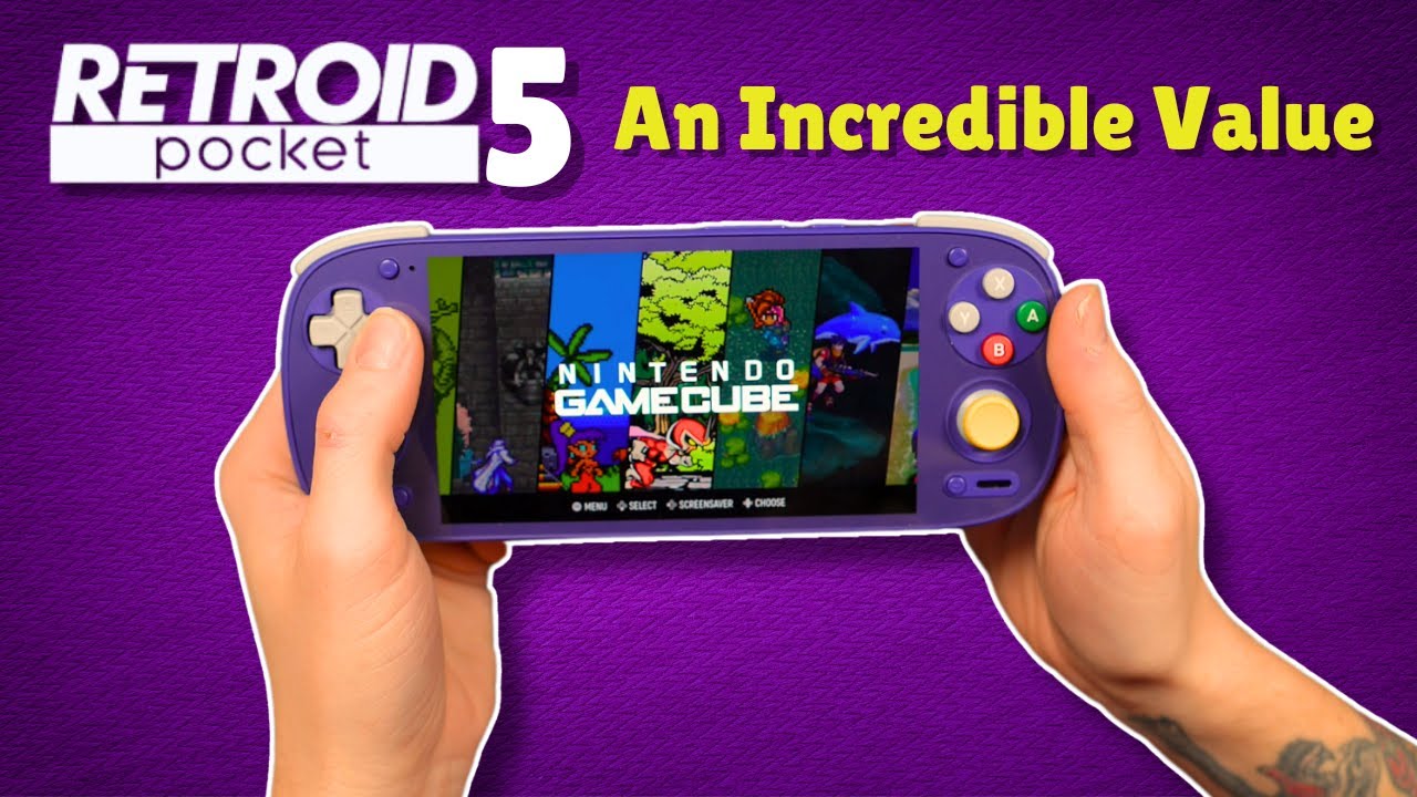Retroid Pocket 5 The Best Handheld At This Price Point - YouTube