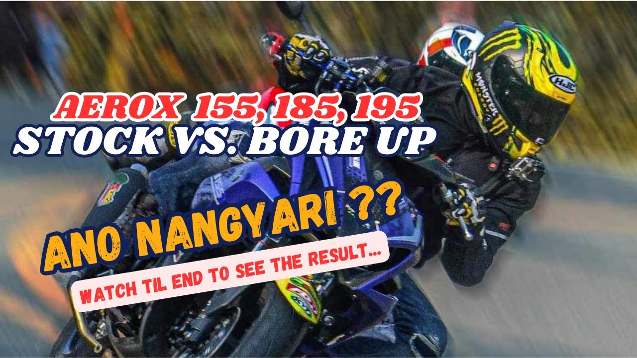 Aerox 155, 185, 195cc Nagkasabay Sabay | Marilaque Racing Mountain ...