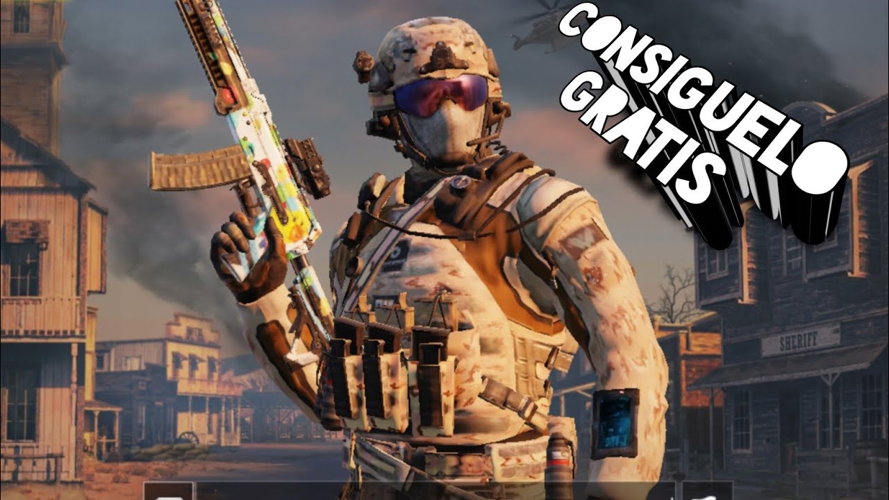 COMO CONSEGUIR LA NUEVA SKIN GRATIS SPECIAL OPS-DESERT EN COD MOBILE ...