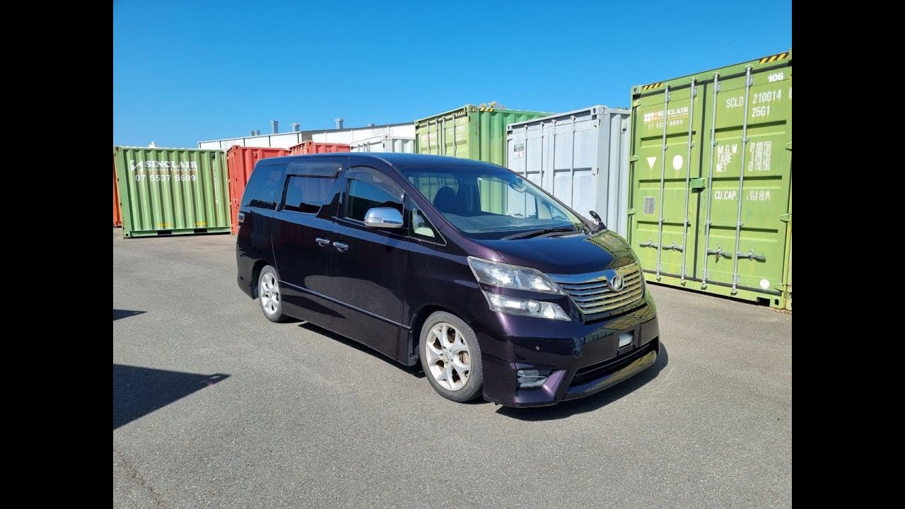2010 Toyota Vellfire 7 Seater Luxury Van - YouTube