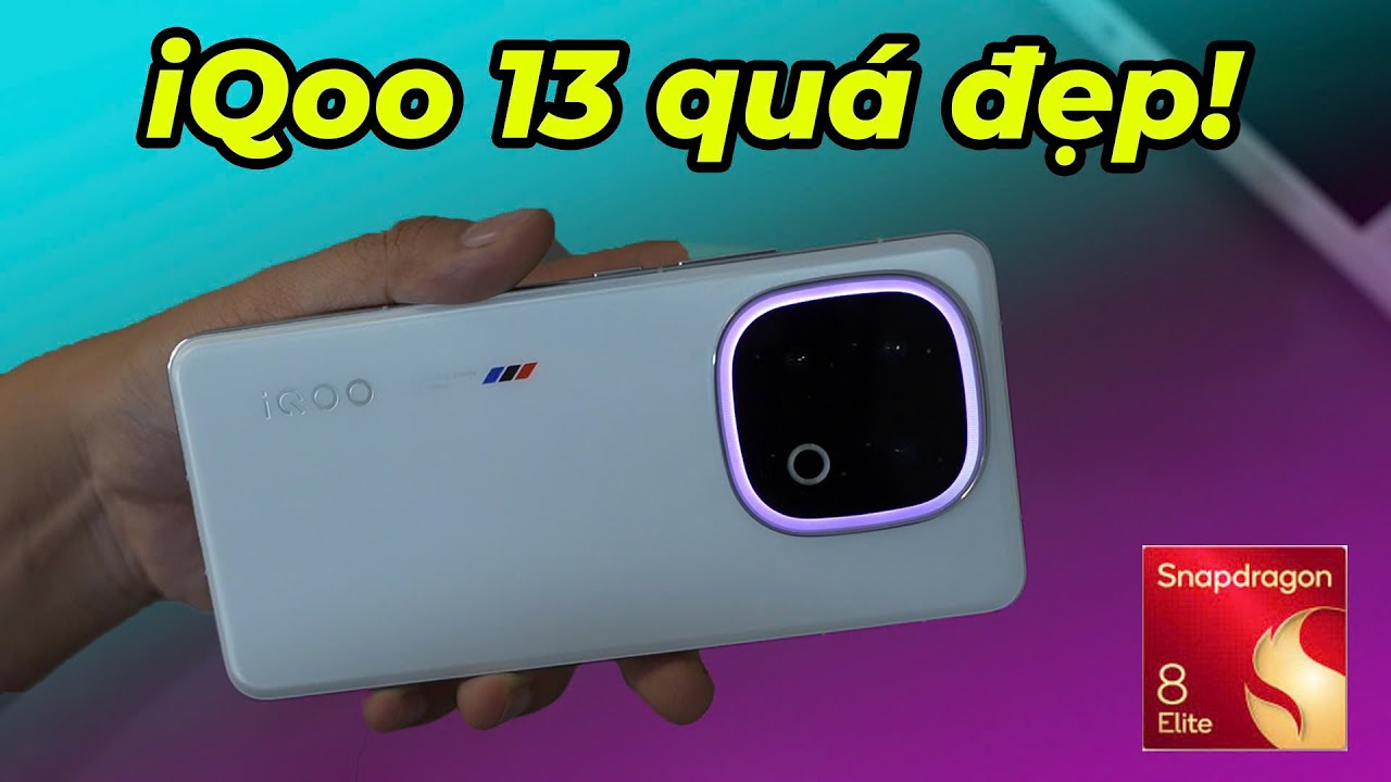 Mở hộp iQoo 13 đầu tiên tại Việt Nam: LED quá đẹp, Snapdragon 8 Elite ...