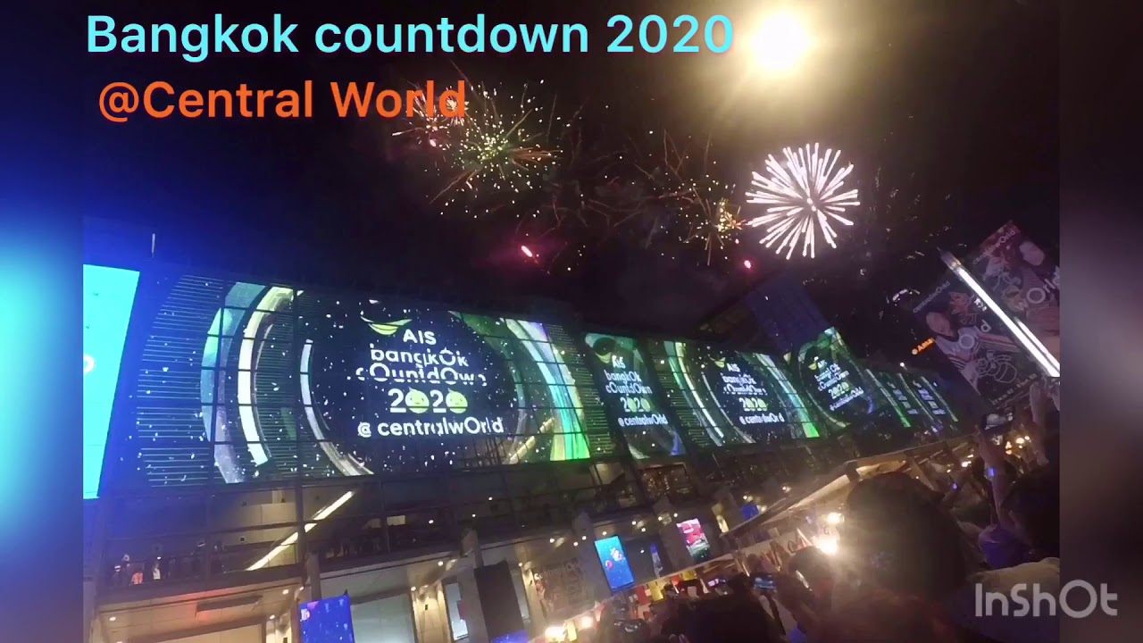 Bangkok Countdown 2020 at Central World - YouTube