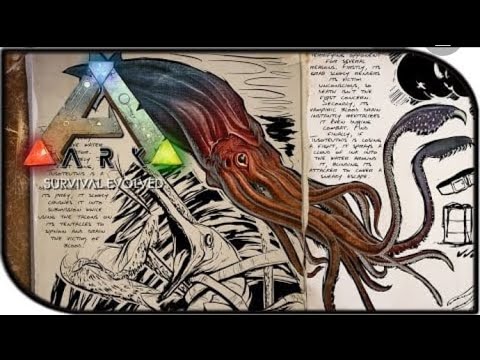 Taming the Giant Squid in Ark Survival Evolved (The island) #3 - YouTube