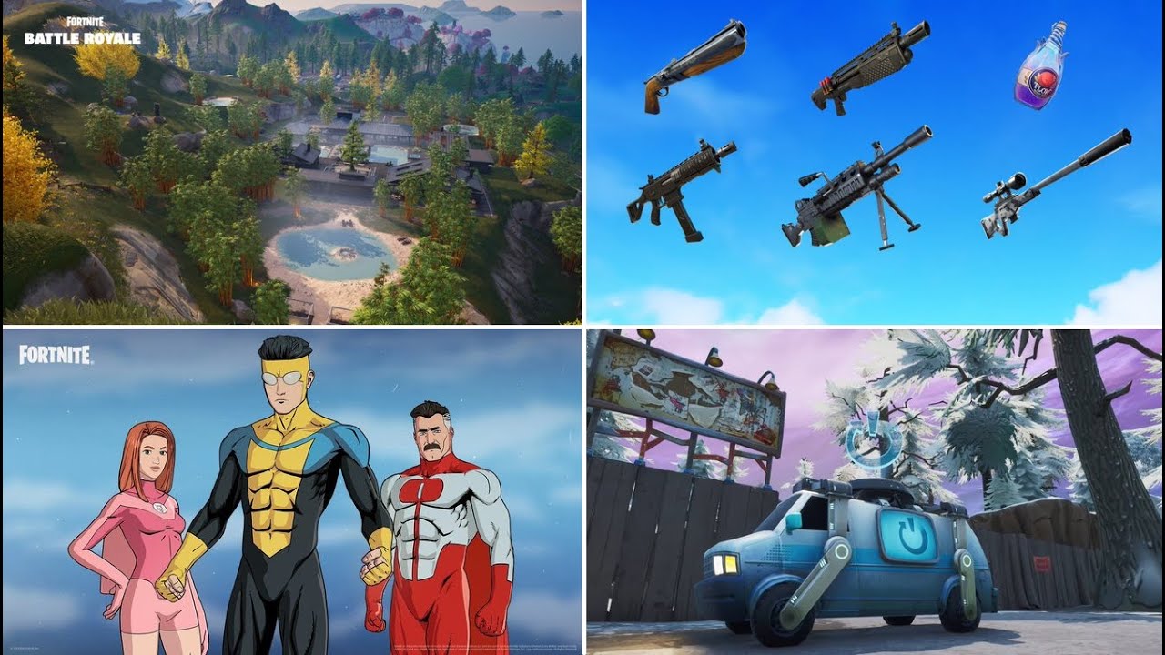 Fortnite x Invincible Wave 2 | New Fortnite Reload & Ballistic Map ...