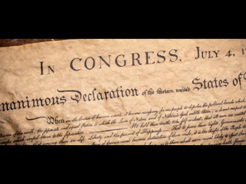ASL - Declaration of Independence - YouTube