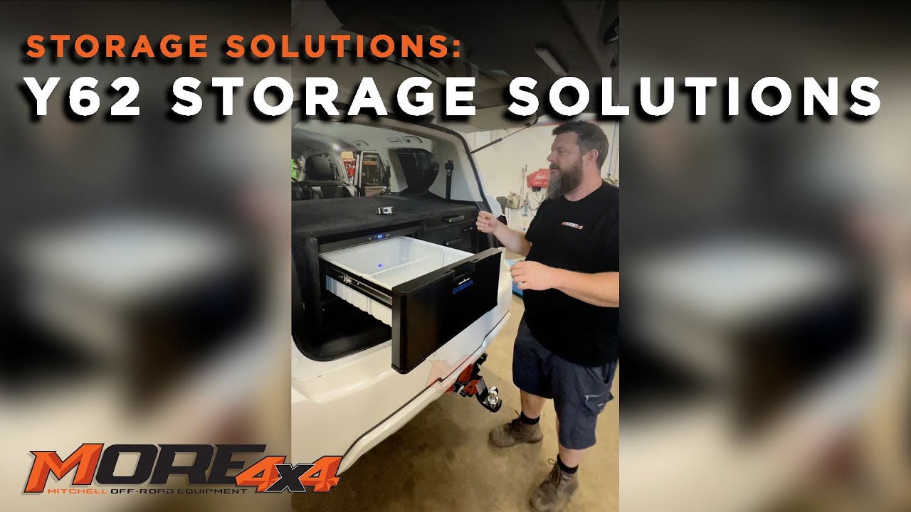 Storage Solutions for #Y62 #Nissan #Patrol | Built by @MORE4x4_au - YouTube