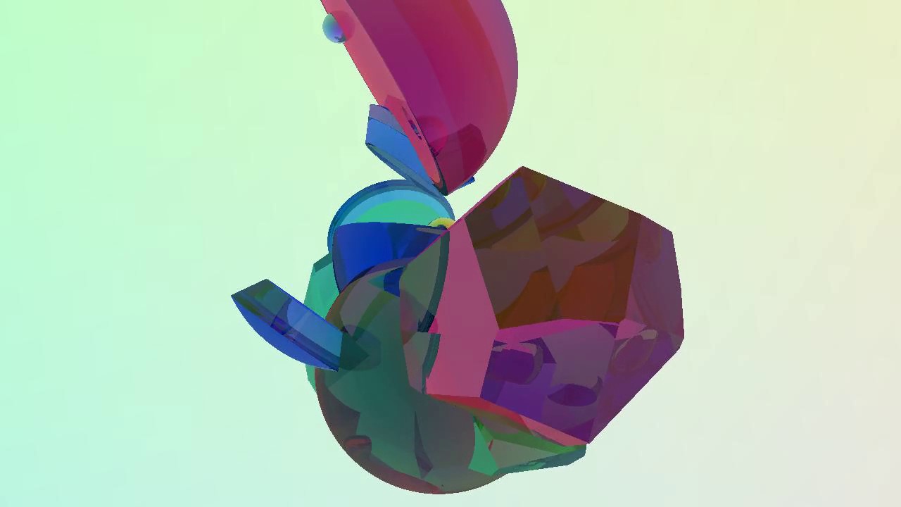 floating shapes - YouTube