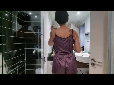 Hairdryer in The Shower Room | ASMR | The Bathroom Dance