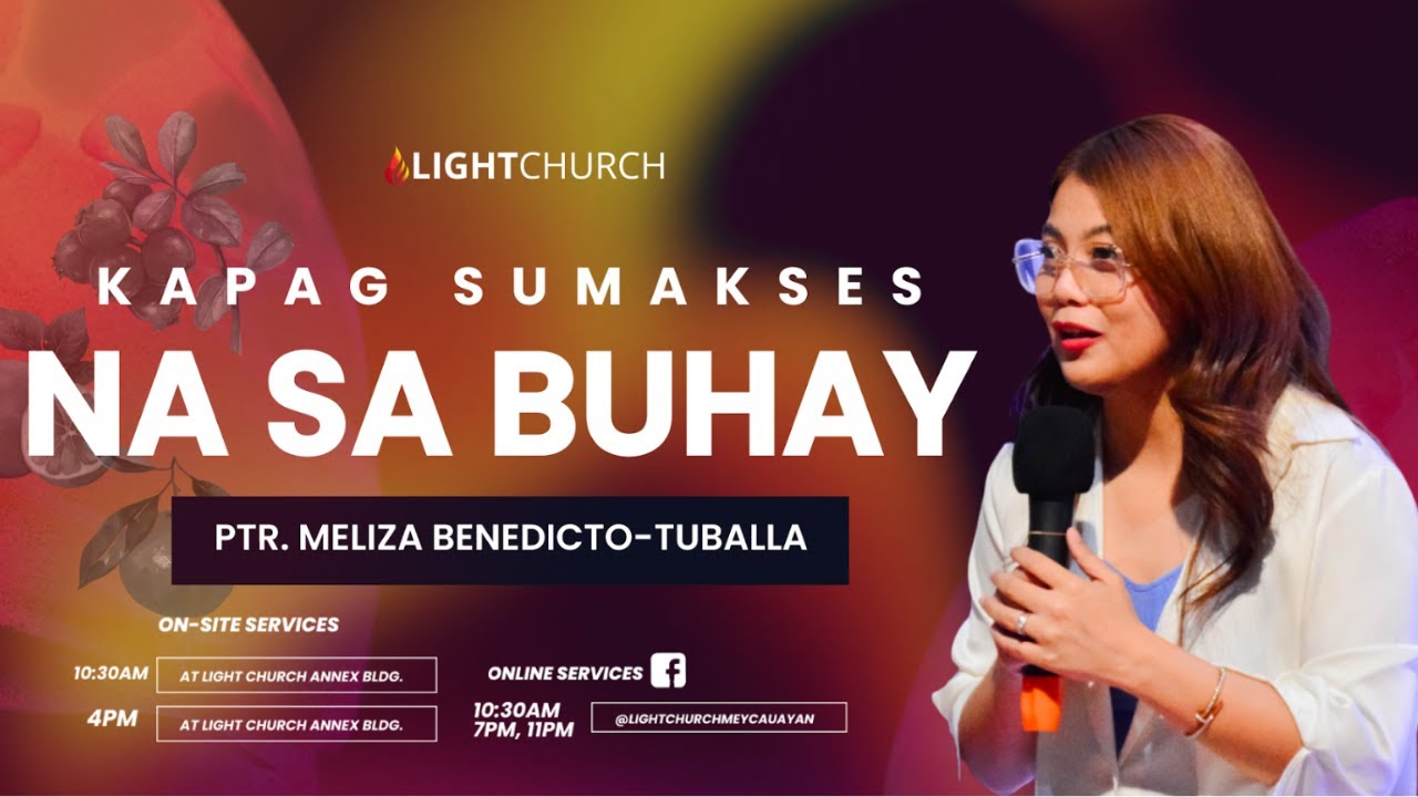 Kapag Sumakses Na Sa Buhay | Ps Meliza Benedicto Tuballa - YouTube