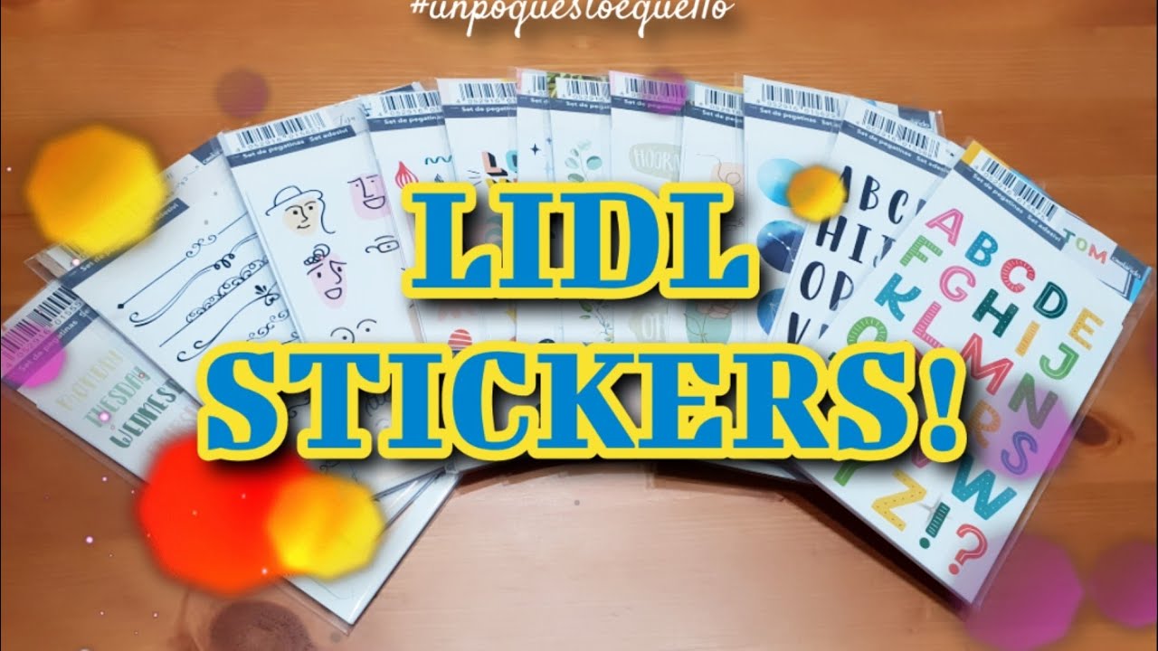 LIDL STICKERS - YouTube