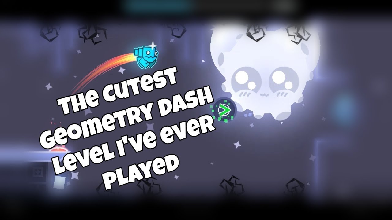 The Cutest Geometry Dash Level Ever! (Sunshine by Unzor) - YouTube