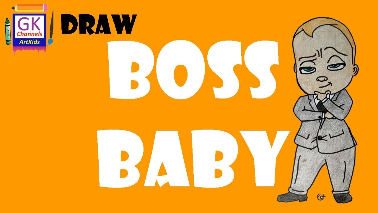 How to draw Boss Baby ? - YouTube