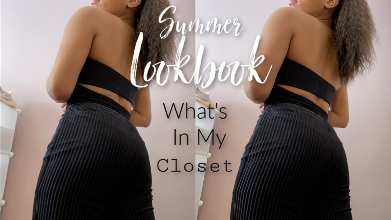 WHAT'S IN MY CLOSET | SUMMER 2020 LOOKBOOK - YouTube