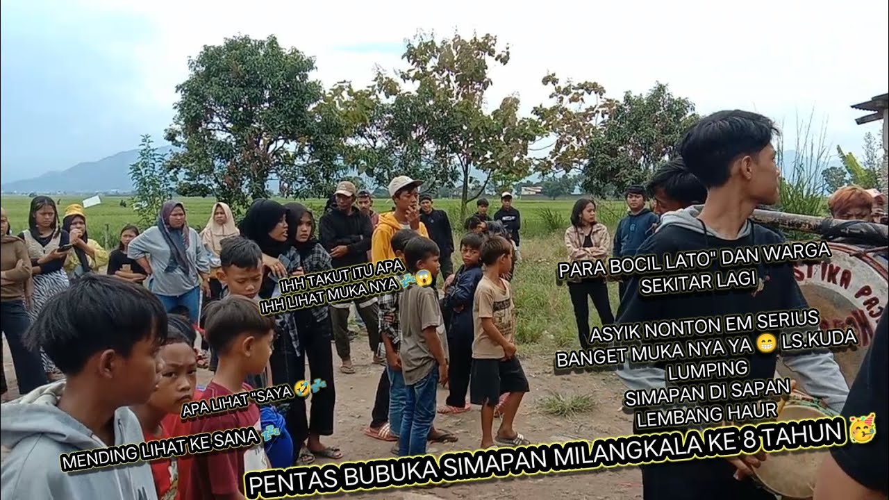 BOCIL TALO" LAGI ASYIK NYA NONTON | LS.KUDA LUMPING SIMAPAN MILANGKALA ...