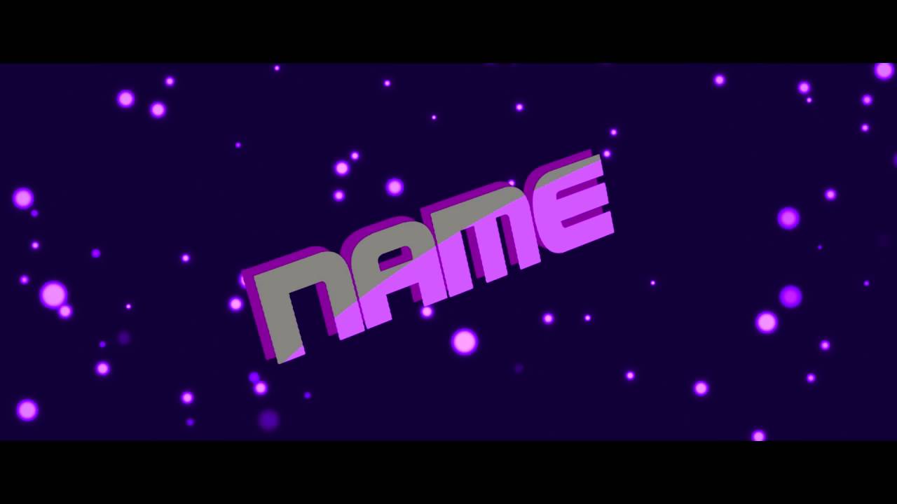 3D Purple Sync Intro Template | Sony Vegas Pro 13 - YouTube
