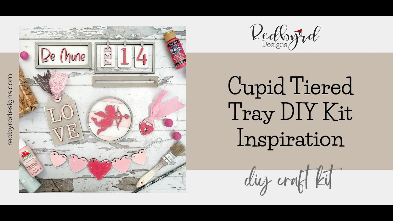 Cupid Tiered Tray DIY Kit | Spark Inspiration | Easy Valentines Day ...