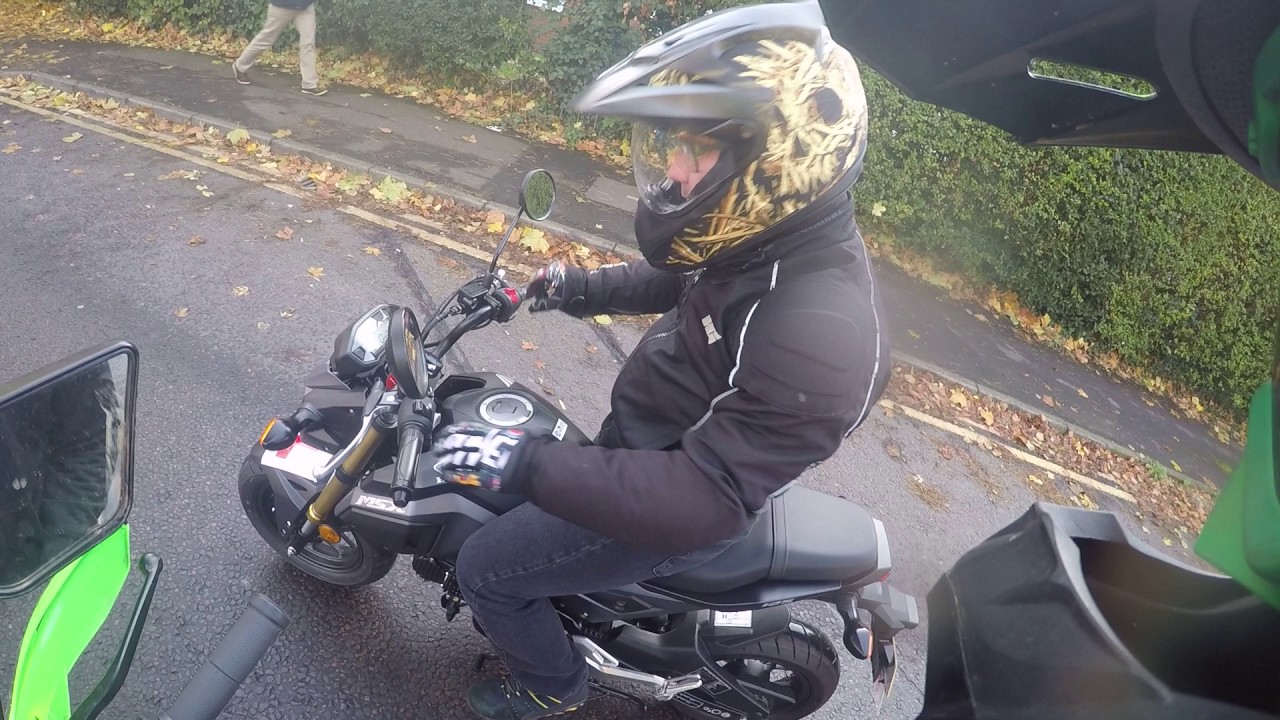 A ride with a mate on his new Grom. - YouTube