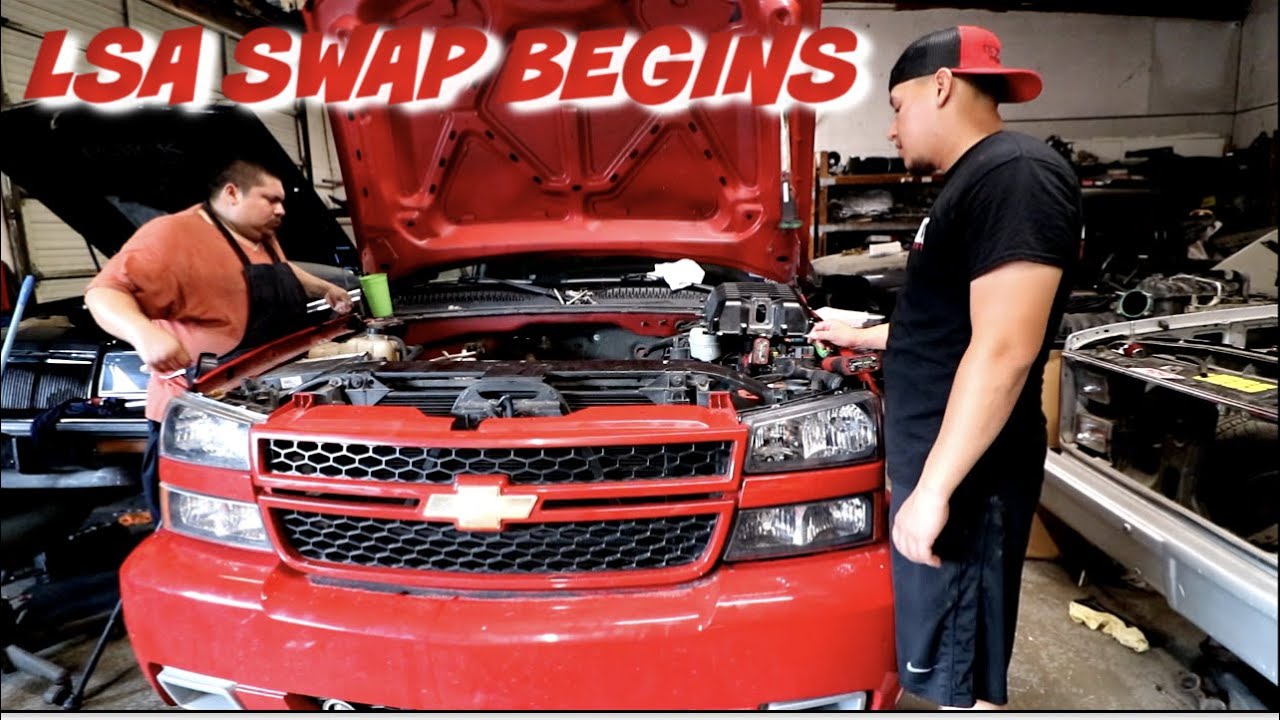 LSA SWAP BEGINS - YouTube