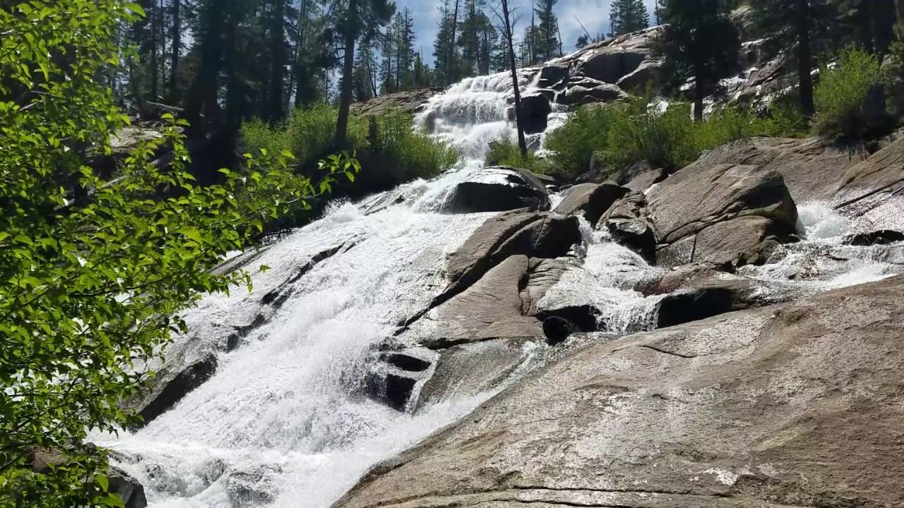 Minaret Falls June 18, 2016 - YouTube