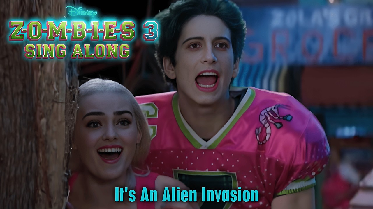 ZOMBIES 3: Sing Along | Alien Invasion | Momento Musical | Disney ...