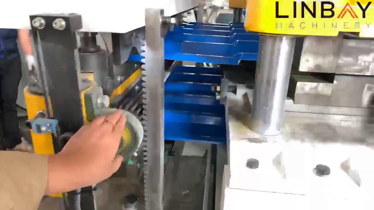 【Double layer】Linbay Machinery- Double Layer Roof Tile + Trapezoidal Roof Panel Roll Forming ...