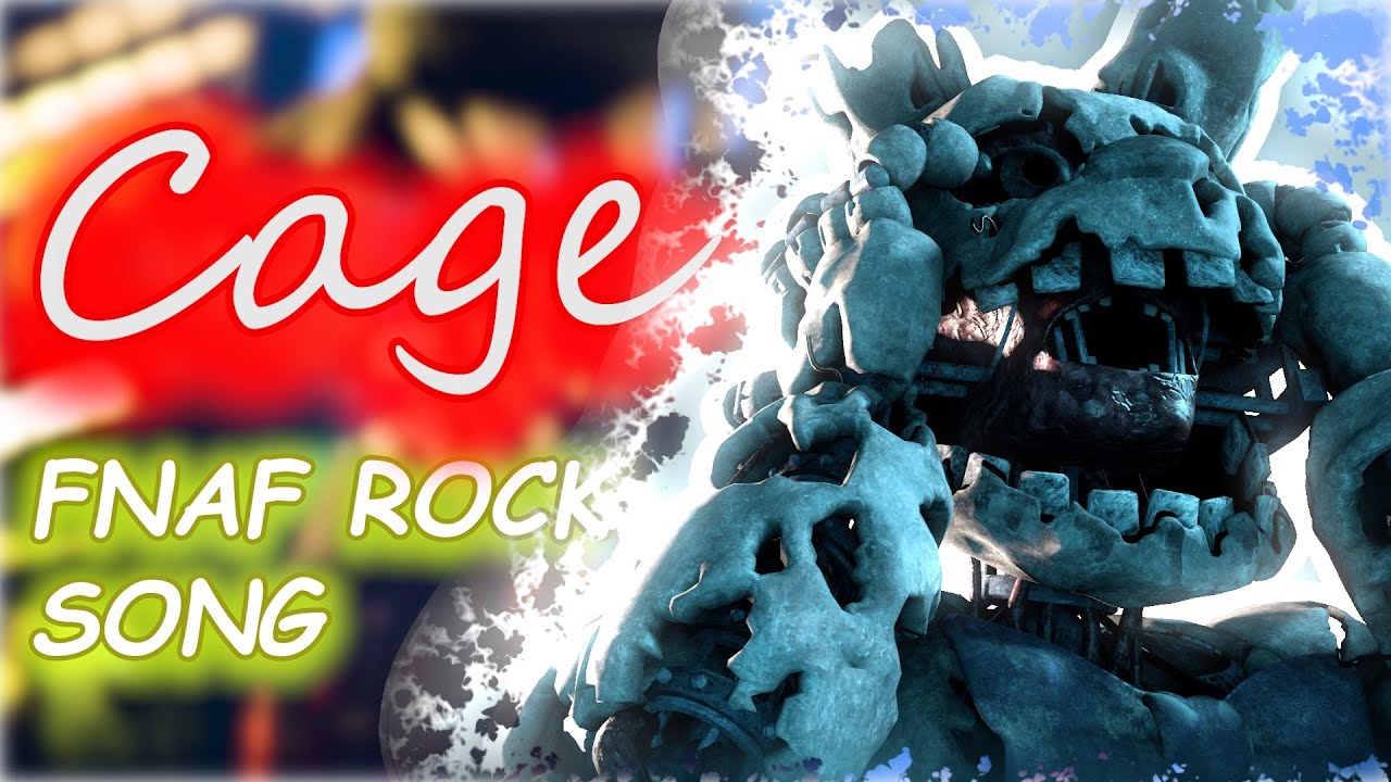 [FNAF SONG] Cage (Rock Music) [Original Song] (Lyrics Video) - YouTube