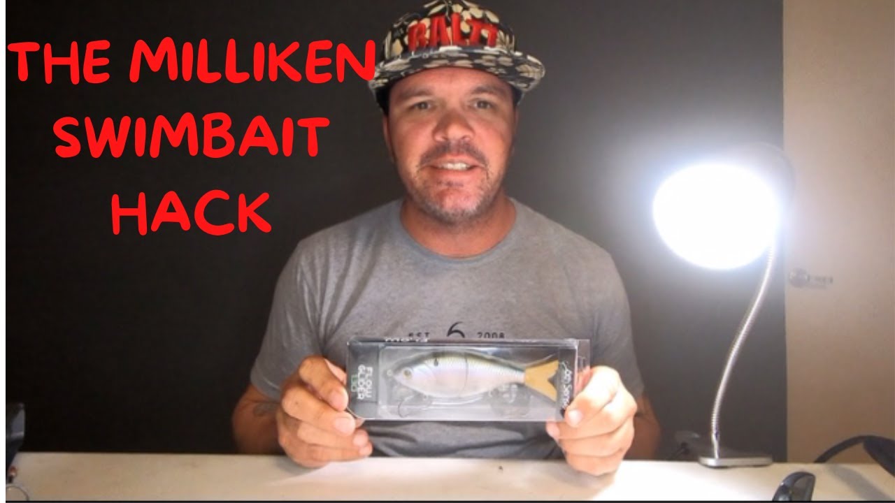 This vid is how to do the Milliken swim bait hack. - YouTube