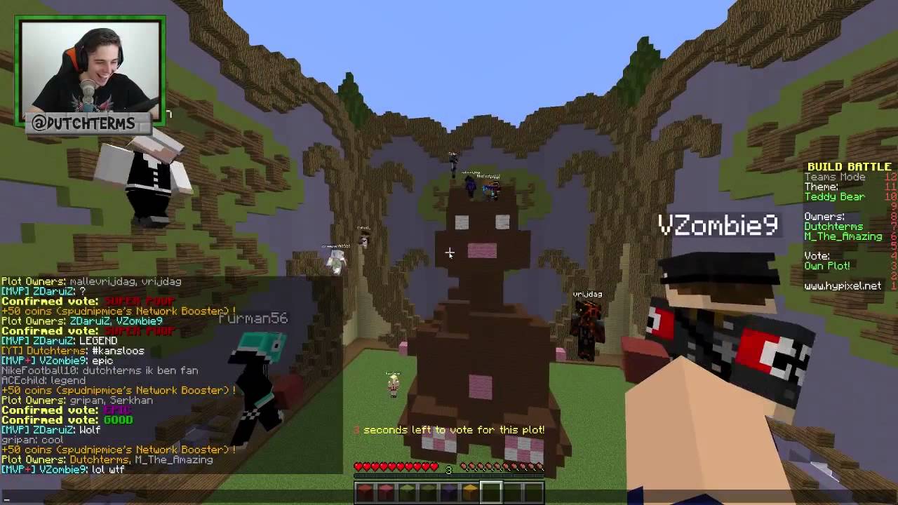 WIJ WILLEN TE GROOT!! - Minecraft BUILD BATTLE - YouTube