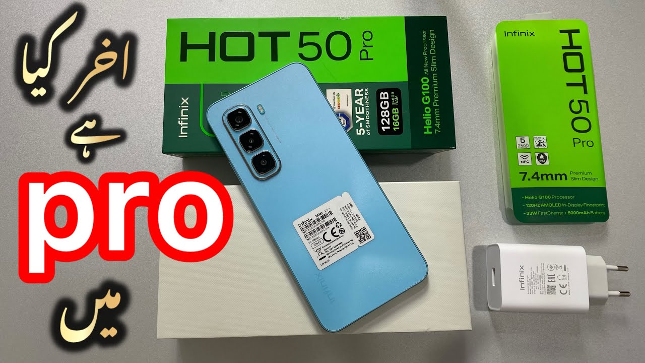 Infinix hot50 pro unboxing & complete review | Amoled | 128gb | - YouTube