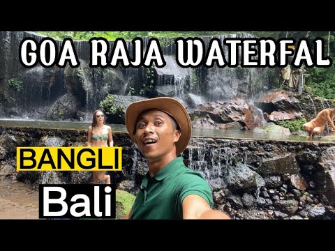 GOA RAJA WATERFALL MAGICAL BALI CAVE 🇲🇨BALI WATERFALL - YouTube