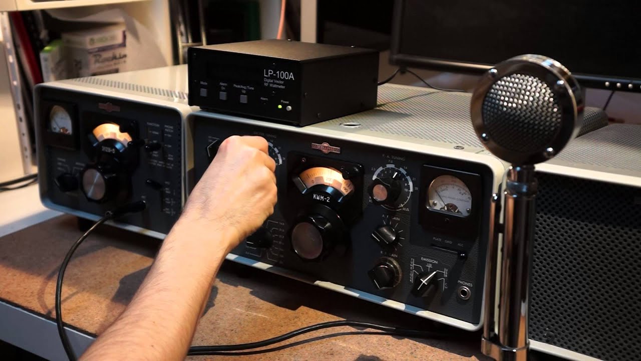 COLLINS S-LINE KWM-2 COMPLETE STATION RESTORED, FOR SALE ON EBAY_SOLD ...