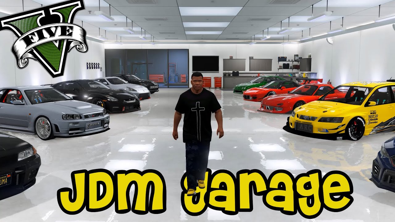 My Insane JDM Car Collection in GTA 5 - YouTube