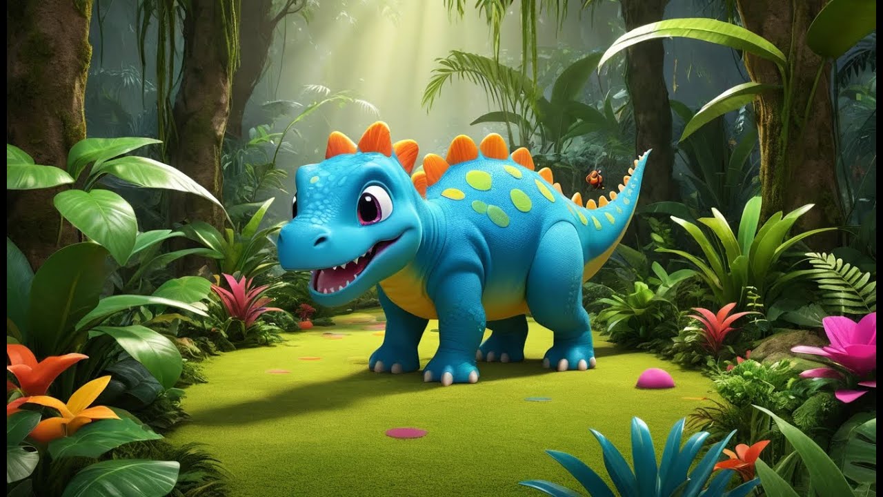 Baby Dino Stomp Stomp Stomp Stomp Stomp | Dinosaur Song for Kids | Fun ...