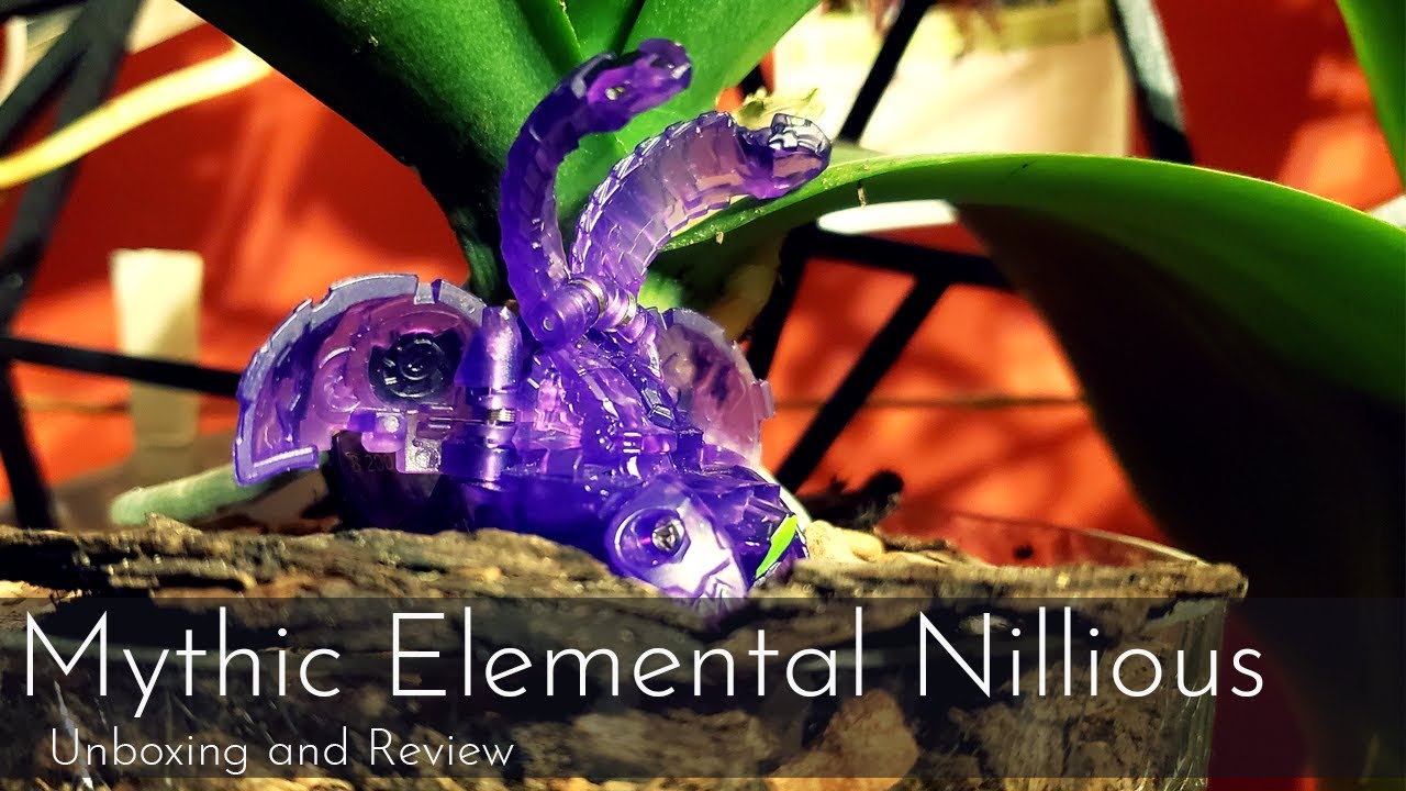 [#4] Mythic Bakugan: Darkus Elemental Nillious - YouTube