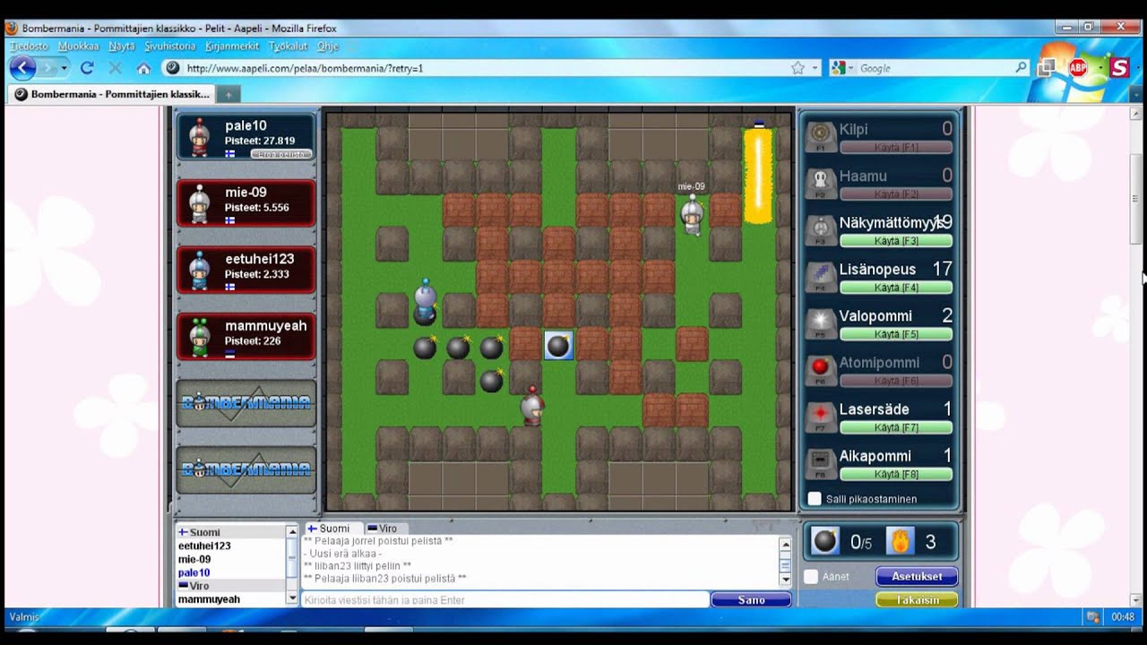 Aapeli - Bombermania - Pale10 - YouTube