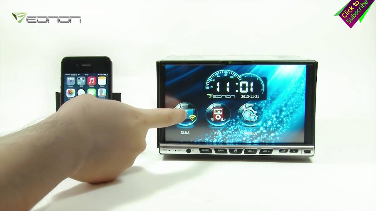 Eonon Screen Mirroring Operation Tutorial ( Android & iOS7 & iOS6 ...