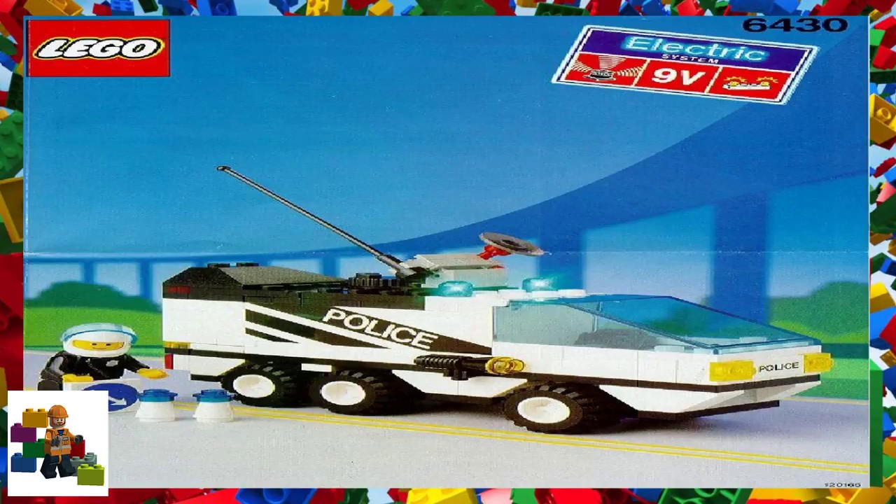 LEGO instructions - Town - Police - 6430 - Night Patroller - YouTube