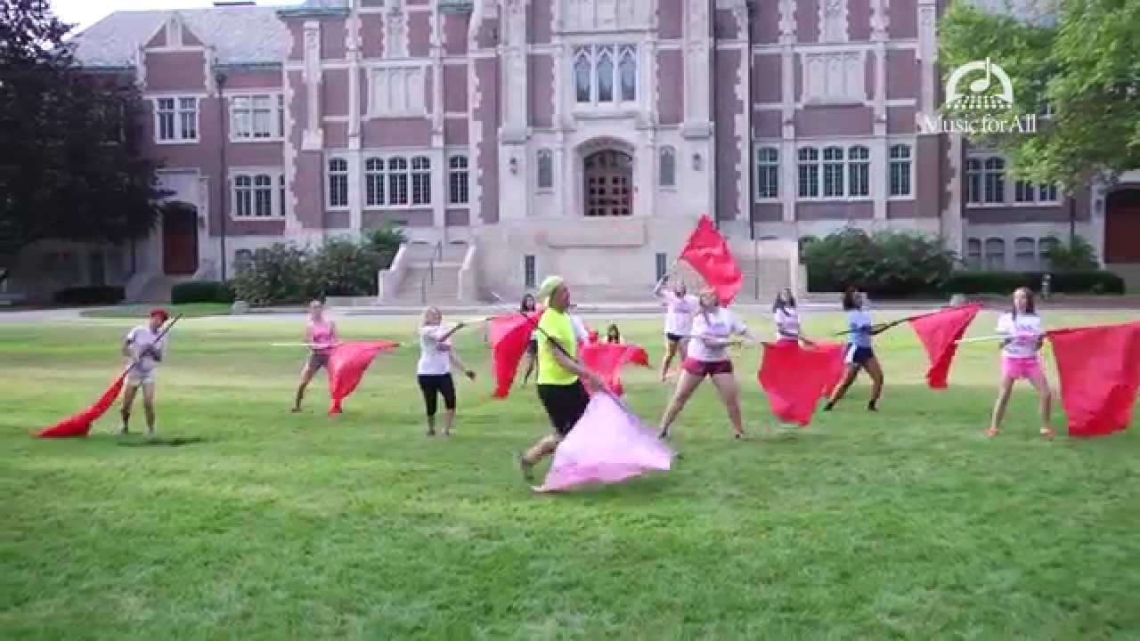 Color Guard Show and Tell: Part Two - YouTube