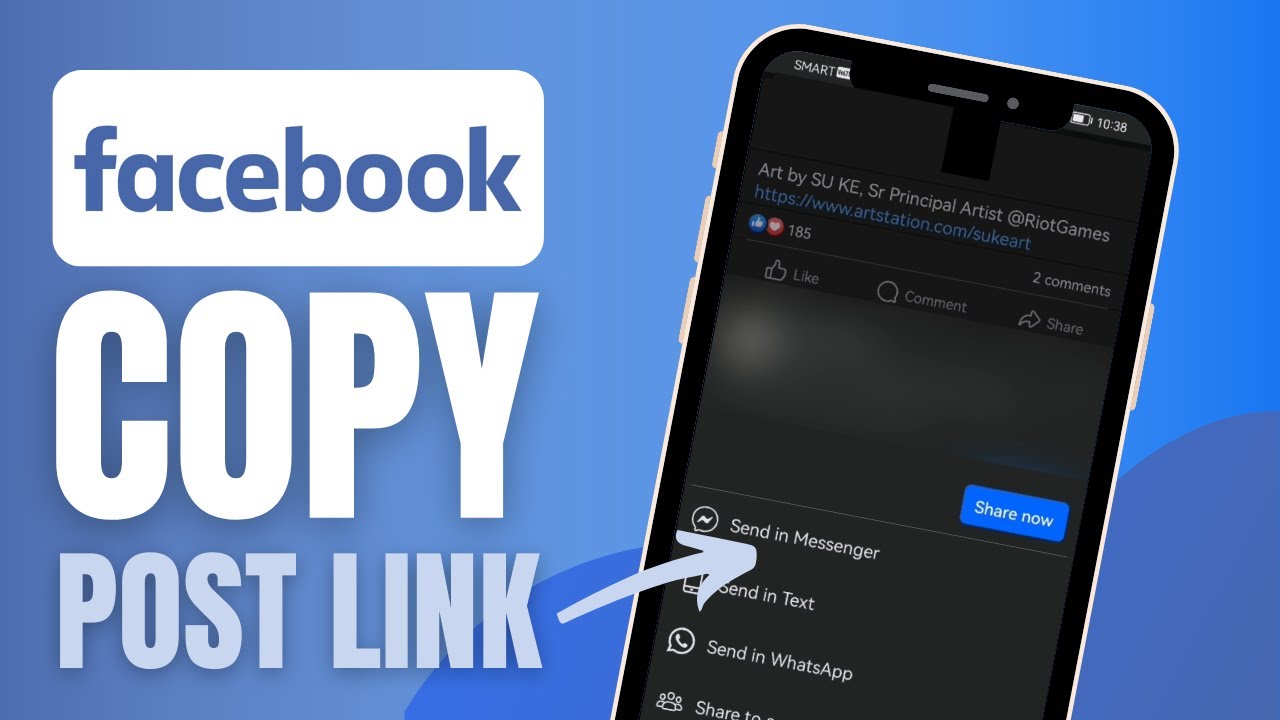 How To Copy A Post Link On Facebook - Complete Guide - YouTube