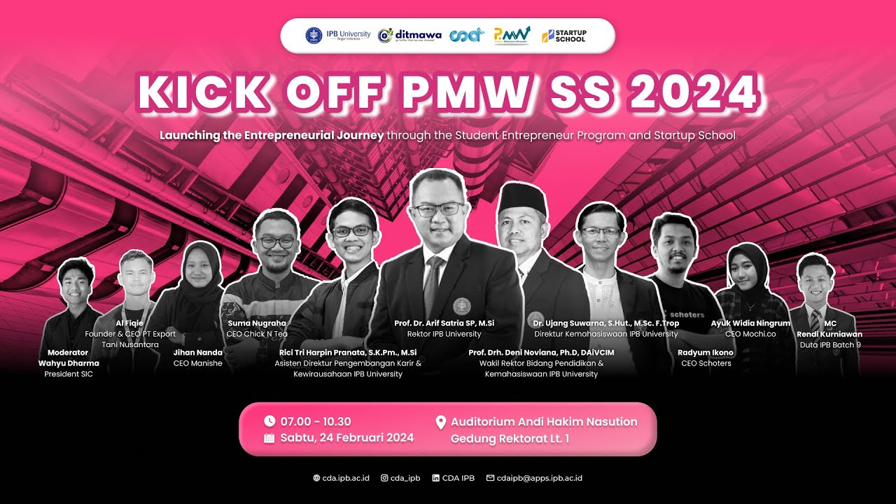 KICK OFF PMW SS 2024 - YouTube