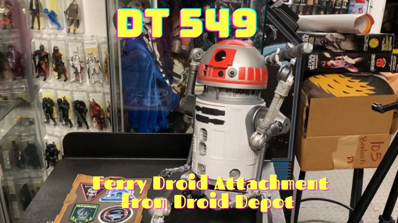 Darth Tuba's Star Wars Unboxing Show #549: Ferry Droid Attachment from ...